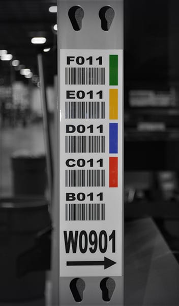 Multi-Level Rack Labels for Location ID - ASG Services