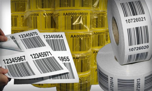LPN Labels and Adhesive License Plate Labels for Pallets