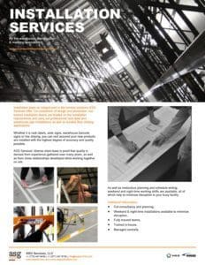 Custom Warehouse Labels - ASG Services